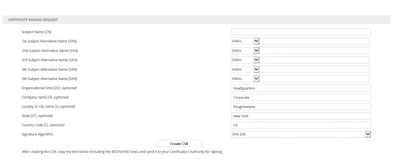 Wildcard Certificate for Audiocodes SBC – Unified Communication